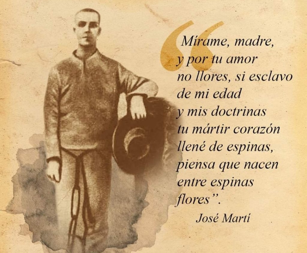 José Martí: Última carta a la madre